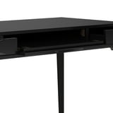 Simpli Home Harper 60 inch Wide Desk with Office Drawers, Solid ...