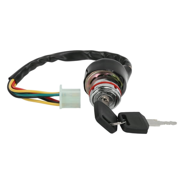 Ignition Switch, Ignition Lock 9 Hole 6 Wires With 2 Keys For Chinese ...