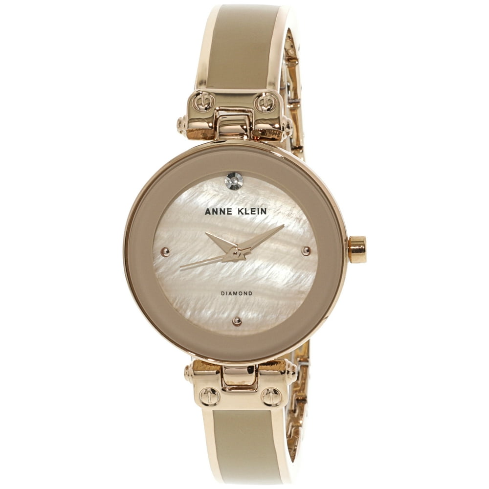 Anne Klein - Anne Klein Women's AK-1980BMRG Rose-Gold Two-tone ...