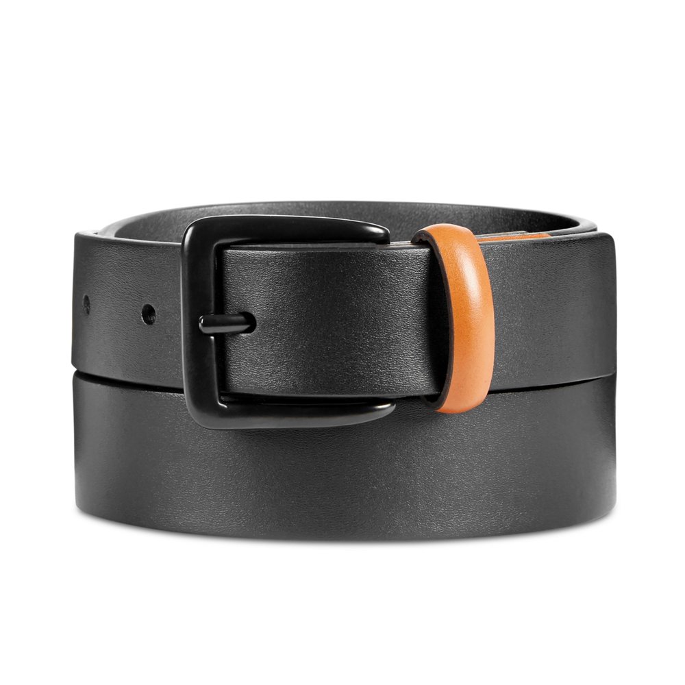 Original Penguin - Penguin Mens Color-Tab Belt, Black, 40 - Walmart.com ...