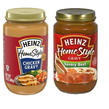 Heinz HomeStyle Classic Chicken Gravy, 12 Oz Jar (Pack of 16) - Walmart.com