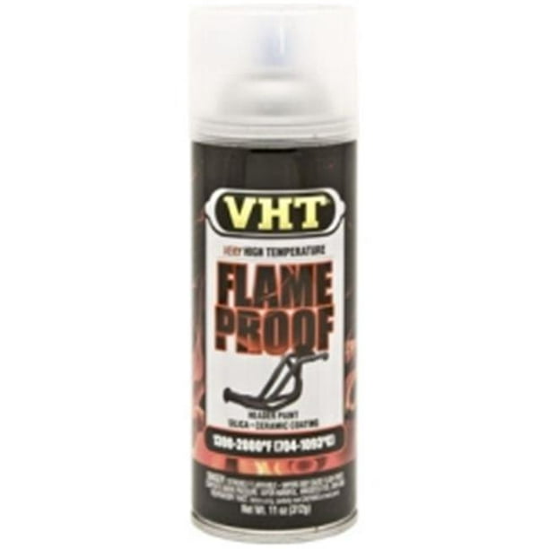 VHT SP115 Satin Clear High Temperature Flame Proof Header Paint - 11 oz ...