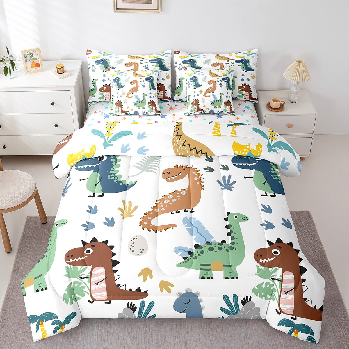 Click here for Erosebridal Cute Dinosaur Bedding Sets Twin Size w... prices