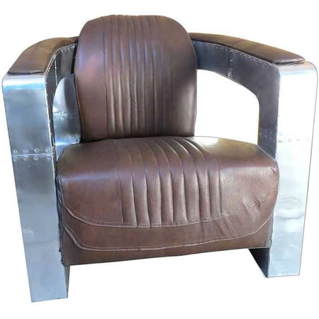 Aviator Club Chair Spitfire Arms Mid Century Aircraft Industrial Chairs ...