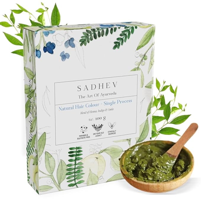 Click here for Sadhev Ayurvedic Heena Powder 100 Henna Powder For... prices