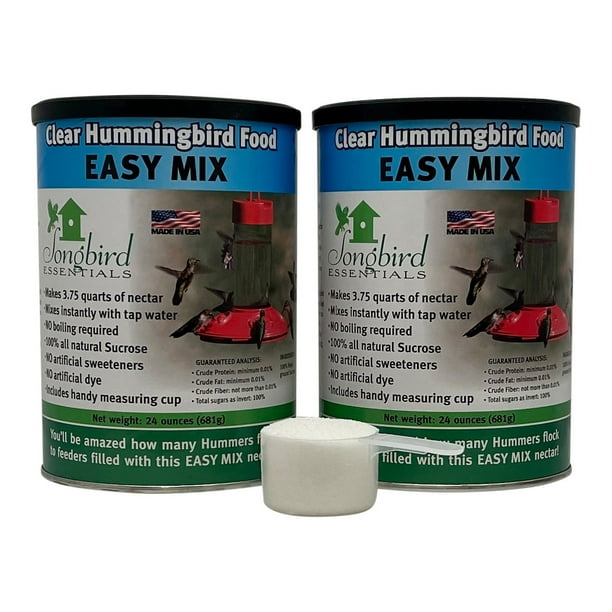 Songbird Essentials Hummingbird Nectar Mix Clear 24 oz. Pack of 2 ...