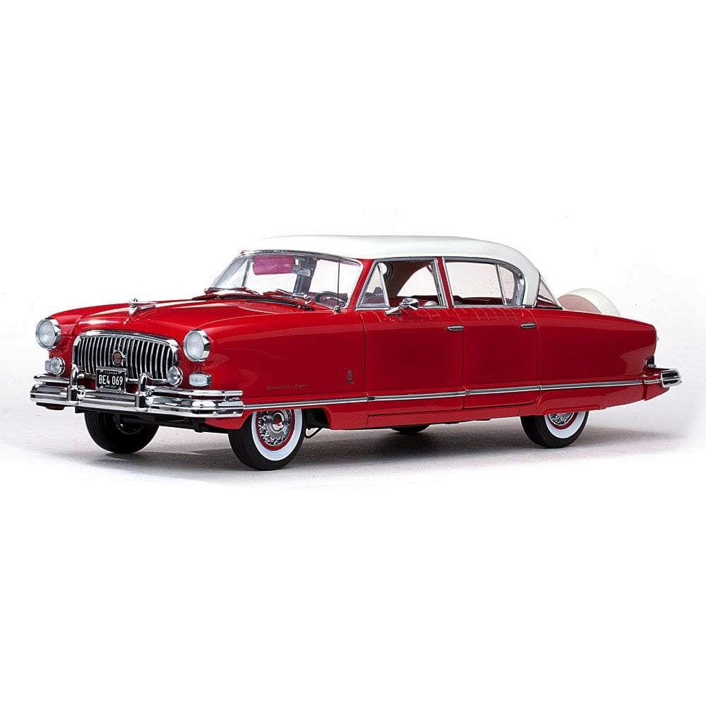 1952 Nash Ambassador Airflyte, Red - Sun Star 5116 - 1/18 Scale Diecast ...