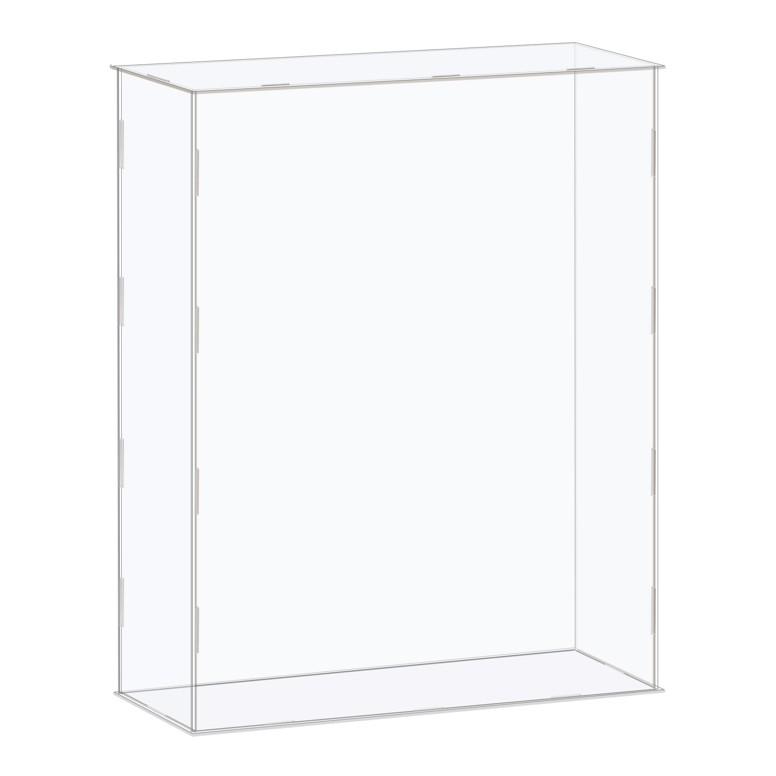 Uxcell Display Case Box Acrylic Box Transparent Dustproof Protection ...