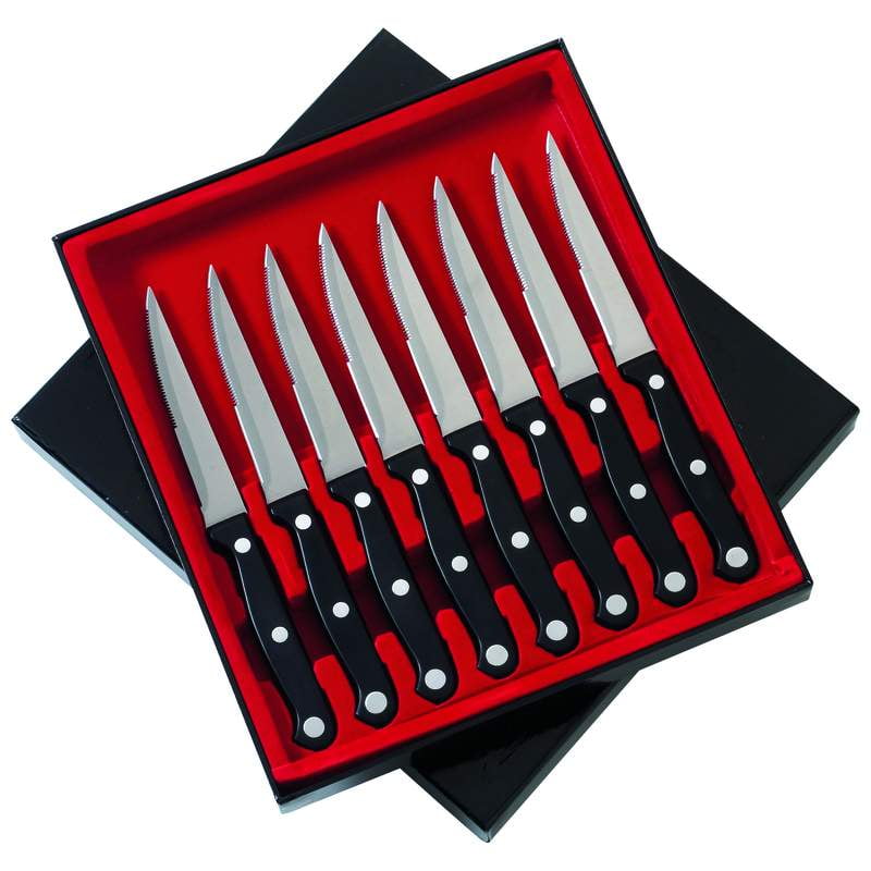 Slitzer? 8pc 8-7/8" Steak Knife Set - Walmart.com
