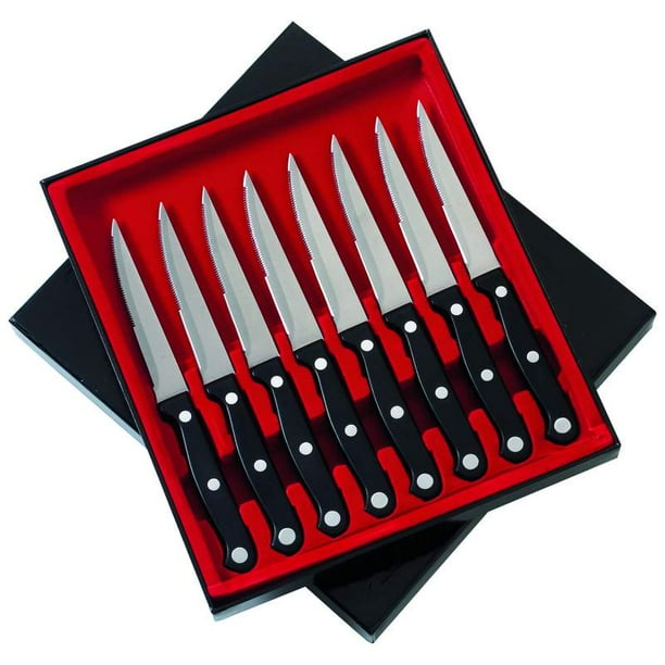 Slitzer? 8pc 8-7/8" Steak Knife Set - Walmart.com