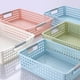 Cheers US Plastic Storage Baskets - Small Pantry Organizer Basket Bins ...