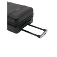 Travelers Club 20" Skyline rolling hard case carry-on luggage - Black ...