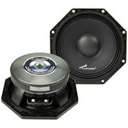 Audiopipe 8 Inch Mid-Range Car Stereo Loudspeaker, 500 Watt MAX, 8 Ohm, RMS Bass Audio Speaker ...