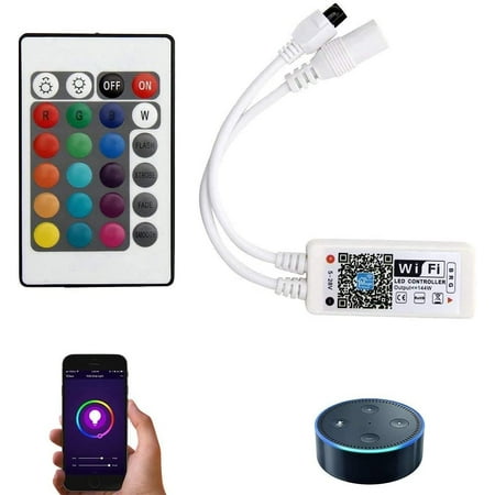 LED Strip Lights Remote Controller, RGB Controller,Compatible with ...
