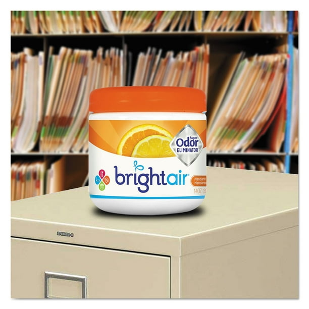 BRIGHT Air BRI 900013 14oz Super Odor Eliminator, Mandarin Orange And ...