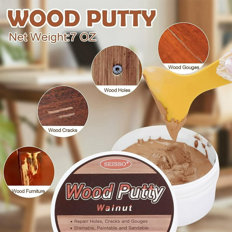 Refinishing Wood Furniture Putty Tutorial How To Use Wood Filler When