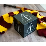 Harry Potter Deathly Hallows Tin Storage Box, 4-Inch Cube Organizer ...