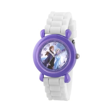 Disney Frozen 2 Elsa Girls' Clear Plastic Watch, 1-Pack - Walmart.com