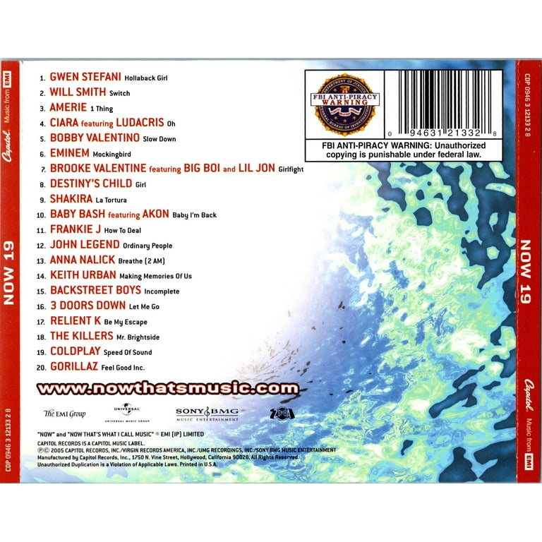 Now Thats What I Call Music 25