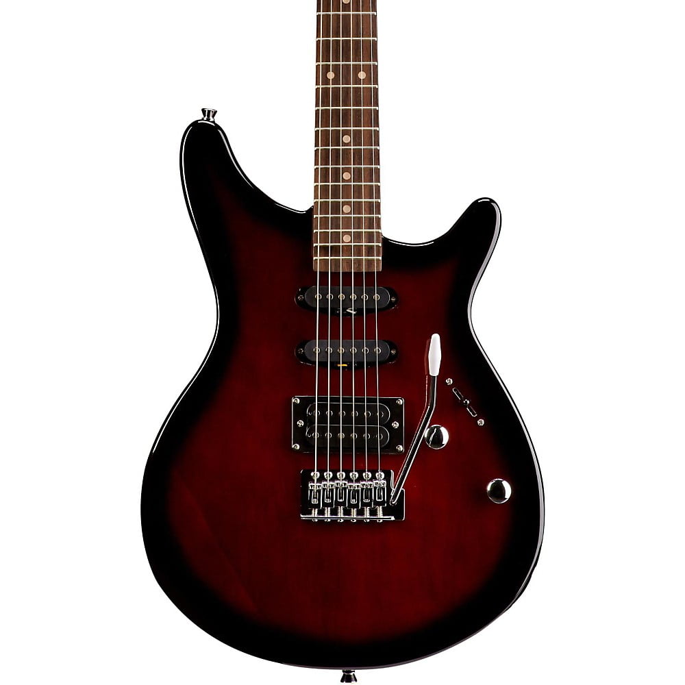 Rogue RR100 Rocketeer Electric Guitar, Wine Burst - Walmart.com