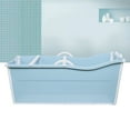 DENEST Portable Foldable Bathtub Soaking Standing Bath Tub for Hot bath ...