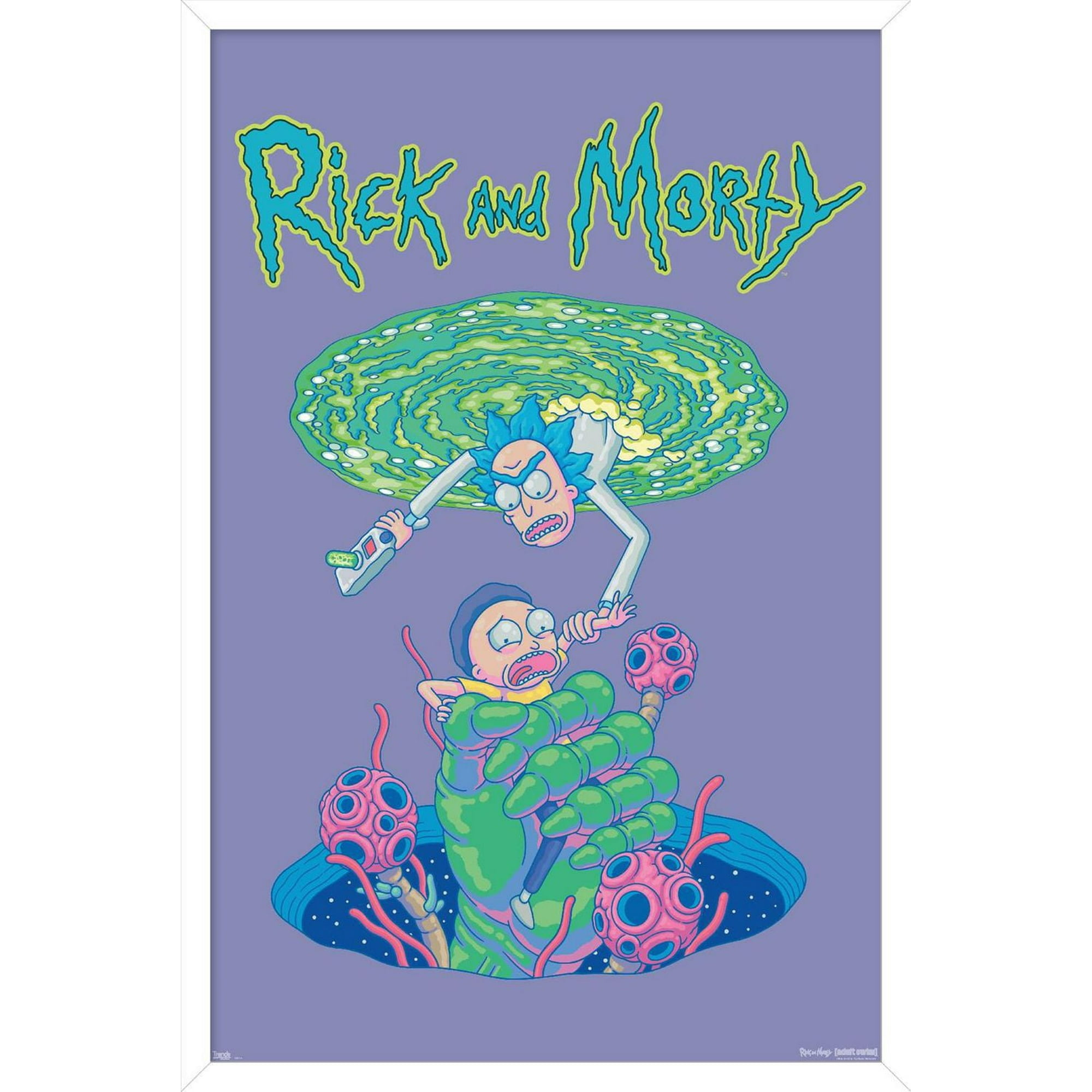 Click here for Trends International Rick And Morty - Portal Fall... prices