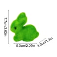 Eespoir Flocked Easter Bunny Rabbits, Colorful Foam Bunny Ornament ...