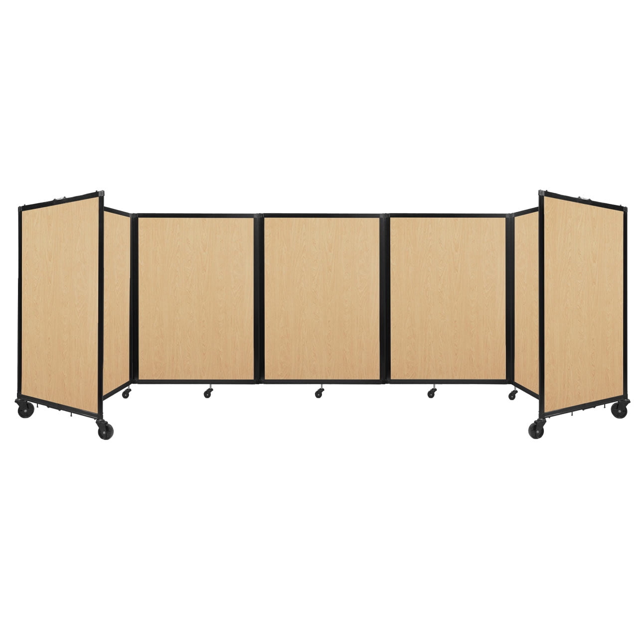 Room Divider 360 Folding Portable Partition - Laminate - Walmart.com