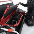 Eskimo Eskape 2000 Insulated Fishing Sled Shelter, Red/Black, 1-2 ...