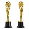 12-Pack Mini Trophies, Fake Plastic Film Movie Theater Statues for Kids ...