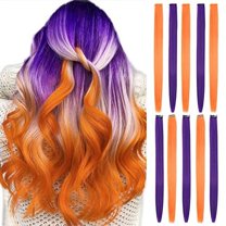 My Hair Popz Colorful Clip-in Hair Extensions for Kids - Rainbow ...