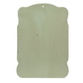Creative Co-Op Embossed Metal Post Box with Distressed Finish, Aqua ...