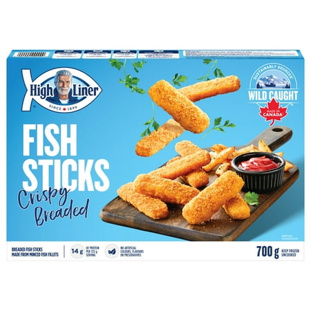 High Liner Crispy Breaded Fish Sticks, 700 g - Walmart.ca