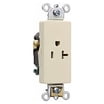 Plugmold Multi Outlet Strip 10 Single 15 Amp Outlets Steel Ivory ...
