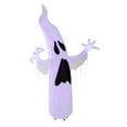 12 ft. Short Circuit Ghost Halloween Inflatable with Lightshow ...