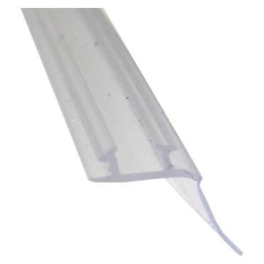 1" Wide by 1/2" High - Clear Acrylic Frameless Shower Threshold - 35 in ...
