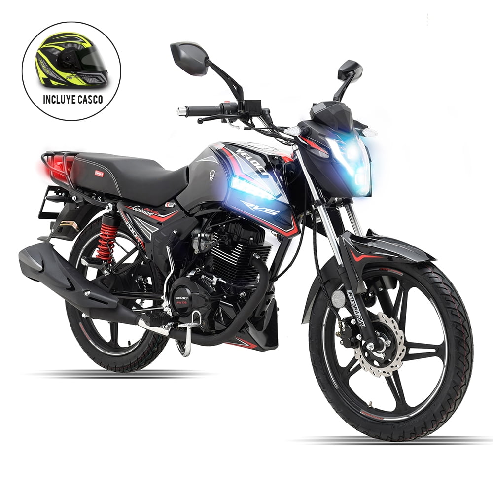 Motocicleta Veloci GPS Caiman Black Edition RVS 200cc 2023 N | Walmart ...