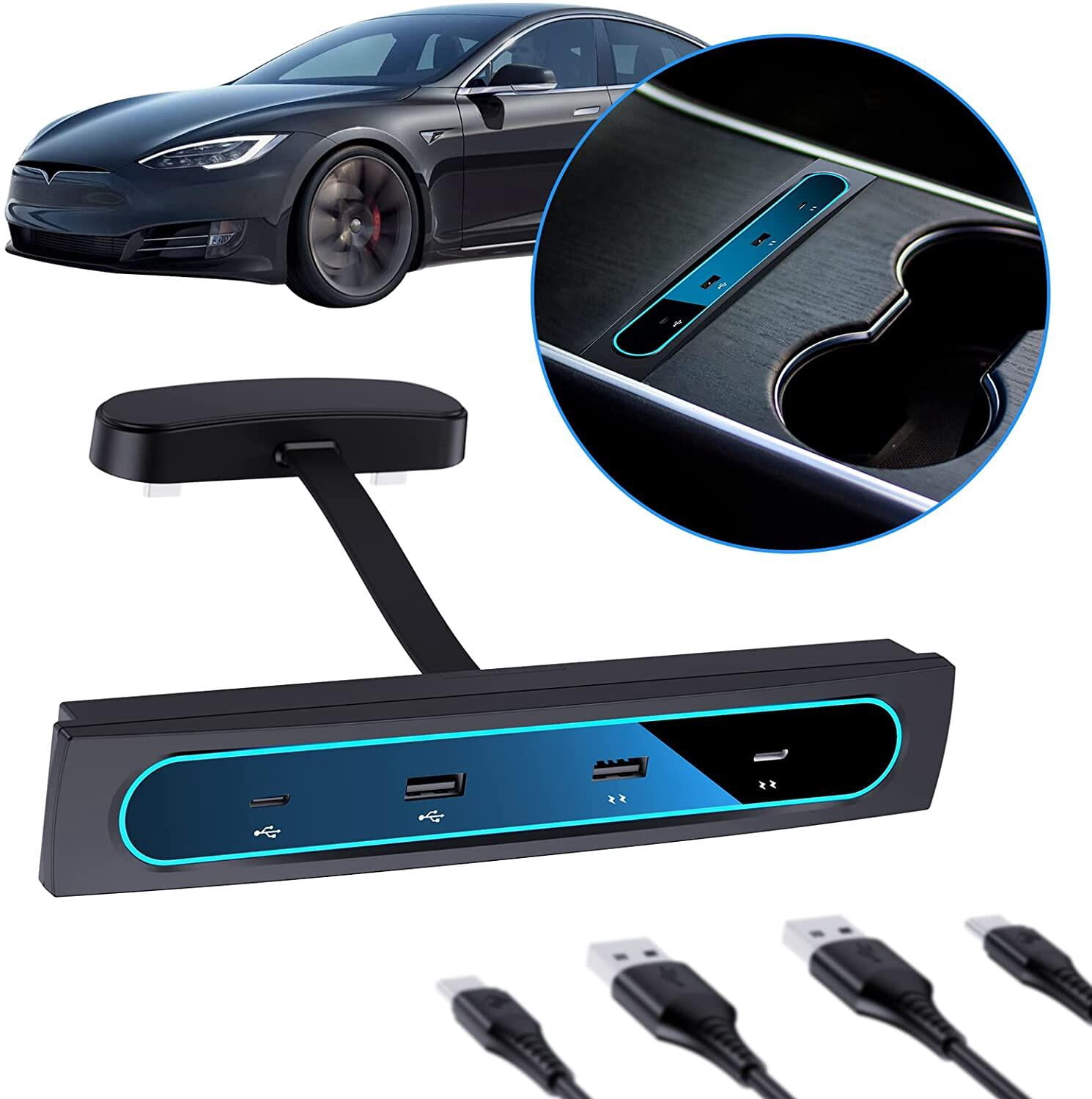 Hub USB para Tesla Model 3 2021 2022, para Tesla | Walmart en línea