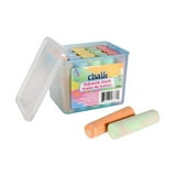 Chalk Sidewalk Chalk 20 Count- 5 colors - Walmart.com