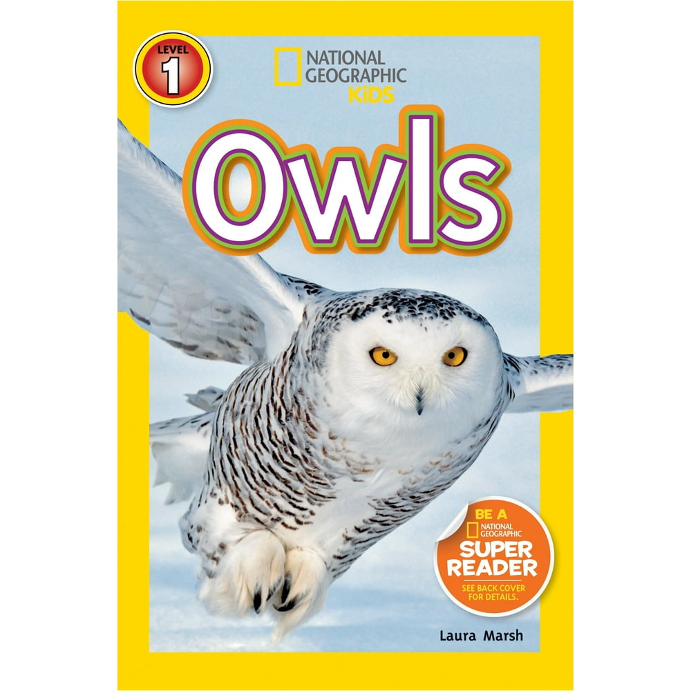 National Geographic Kids: Level 1: Owls (Hardcover) - Walmart.com ...