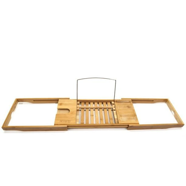 Bamboo Bathtub Caddy - Walmart.com