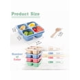4/8PCS Food Crisper With Cutlery And Lid, Material, Snack Box, Fruit ...