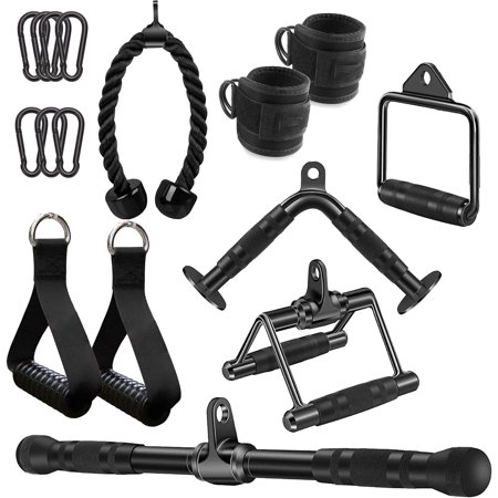 Cable Machine Accessories, Cable Rowing Machine Handle Attachments, LAT ...