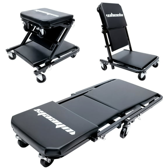 60''x28'' Magic Car Creeper Rolling Mat with Storge Bag, Zero Ground ...