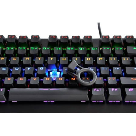 Lexma K900 Backlit Mechanical Blue Switch Gaming Keyboard, English ...