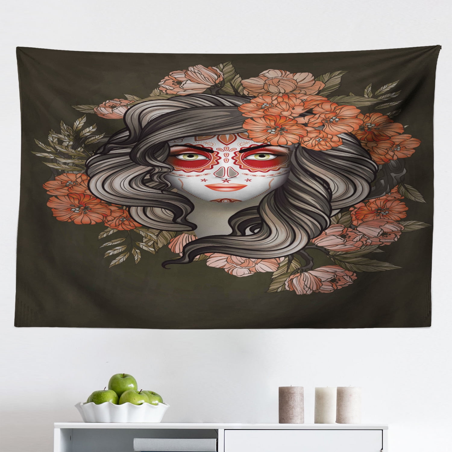 Abstract Tapestry, Retro Vertical Striped Background in Different ...
