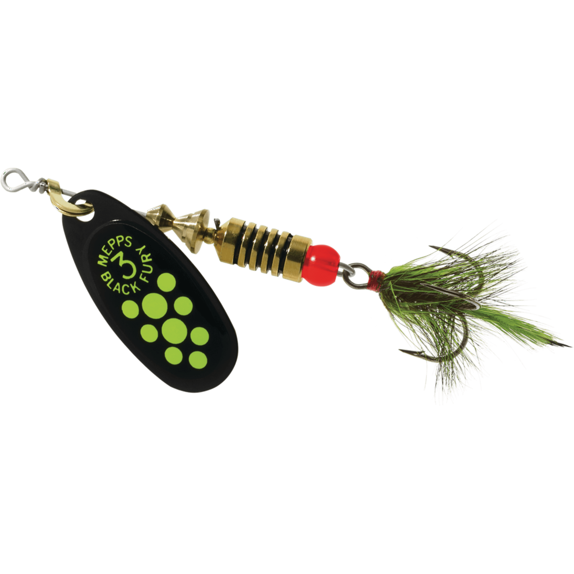 Click here for Mepps Black Fury Dressed 1 Chartreuse prices