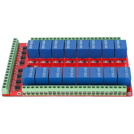 16 Channel Relay Module Two-Way Isolated Type Optocoupler 16 Channel ...