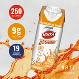 BOOST Breeze Clear Nutritional Drink, 9g Protein, 250 Calories, Orange ...