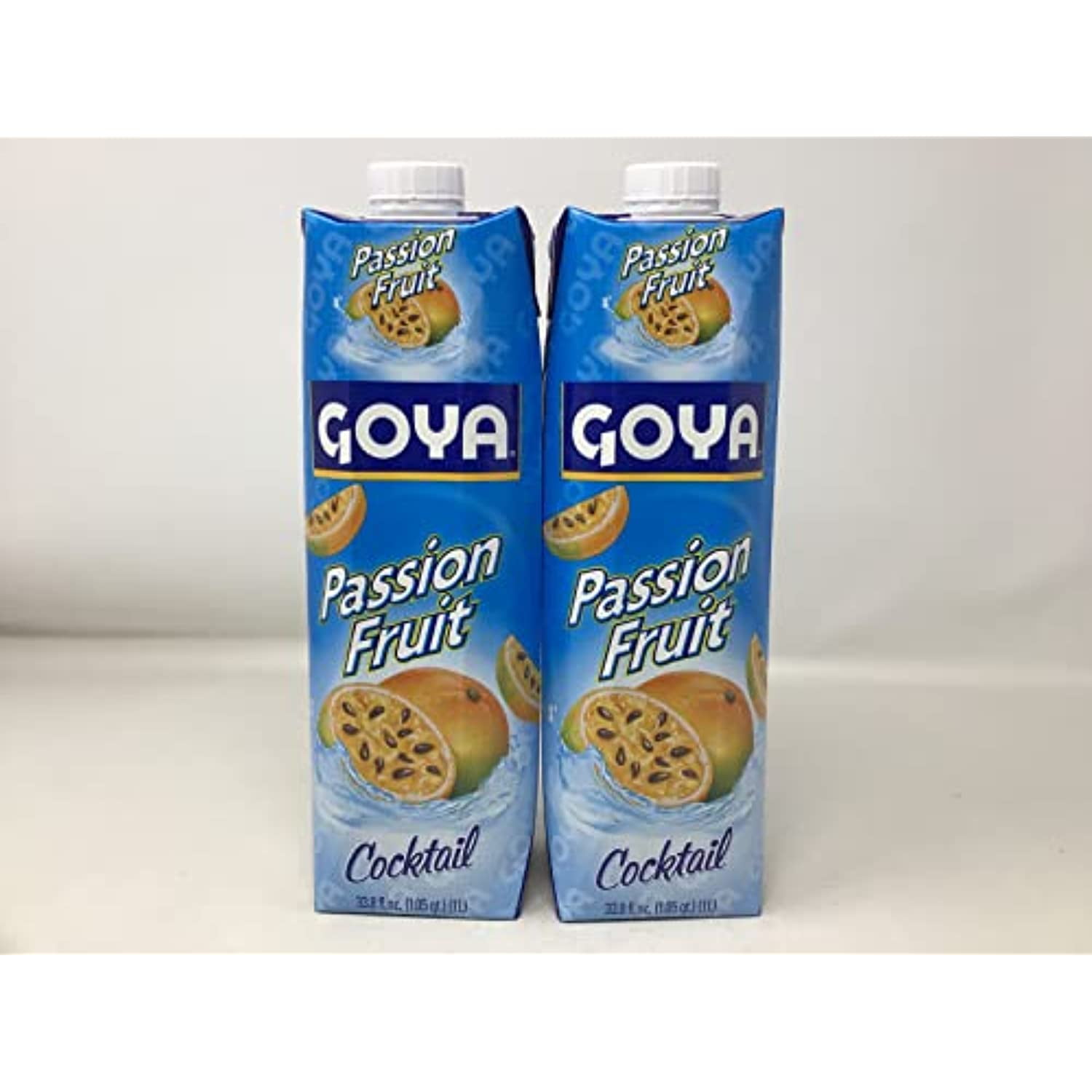 Goya - Passion Fruit Cocktail 33.8 Oz (Pack Of 2) - Walmart.com